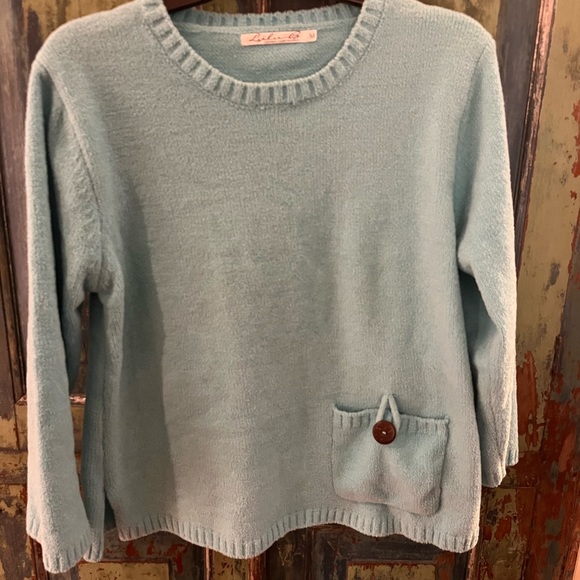 Lulu-B | Sweaters | Lulub Teal Sweater | Poshmark